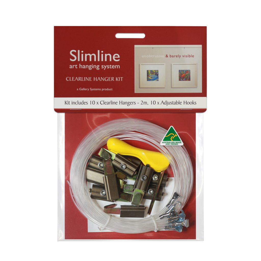 Clearline hanger kit for the Slimline system | The Gallery Systems